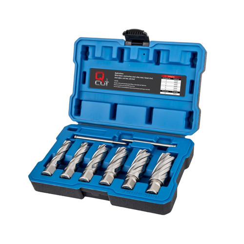 Annular Cutter Sets // 55mm, 8 Piece | QCut