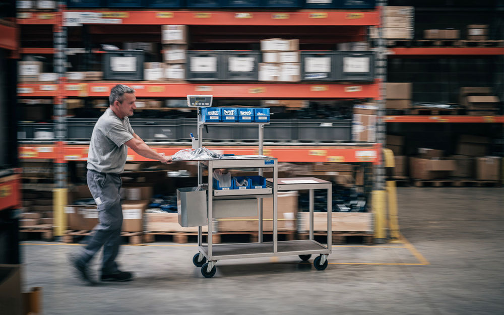 L'intérêt des chariots dans la logistique interne