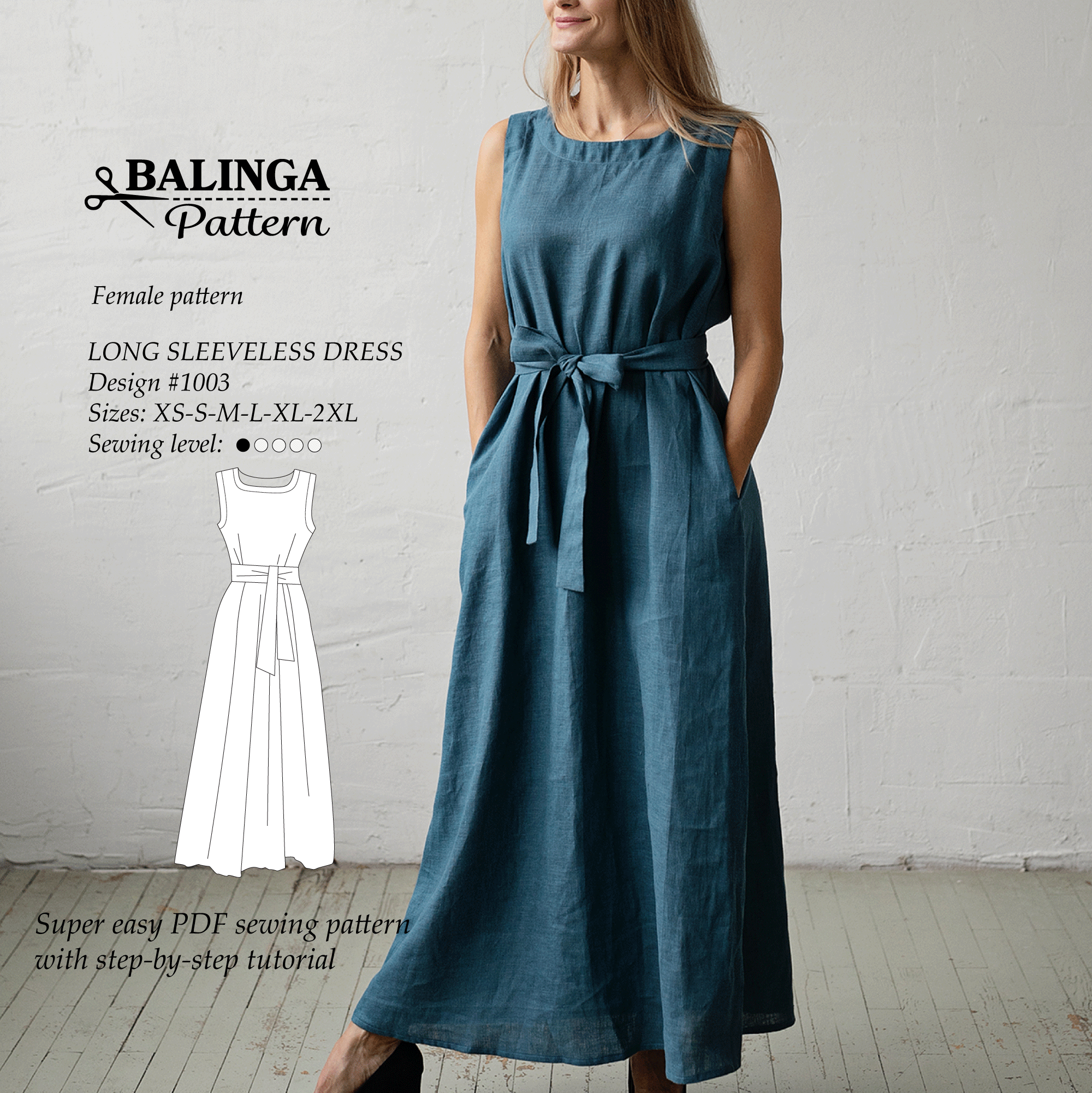 Balinga Pattern | Sewing patterns store