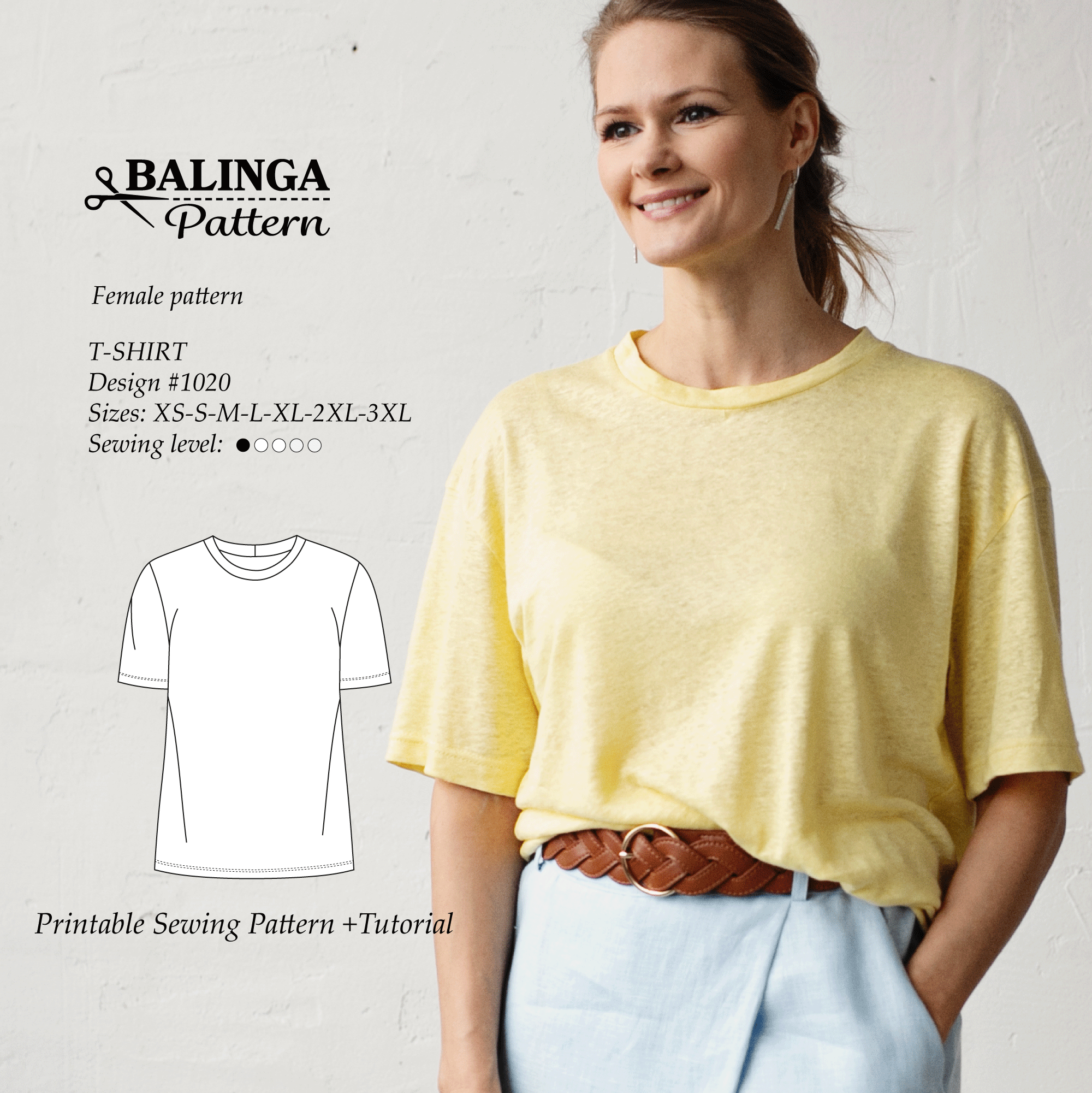 Balinga Pattern | Sewing patterns store