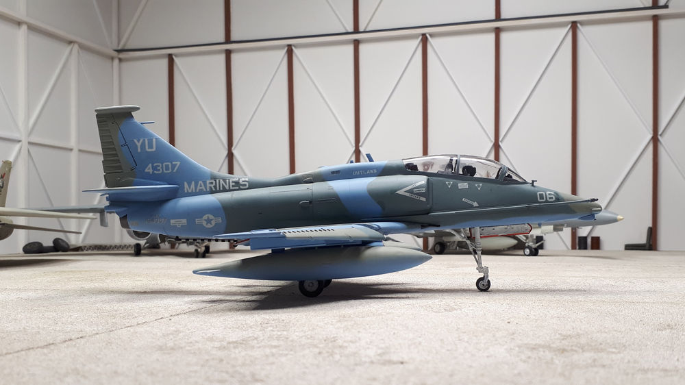 1/48th Monogram OA-4M Skyhawk Dual-seater Scooter