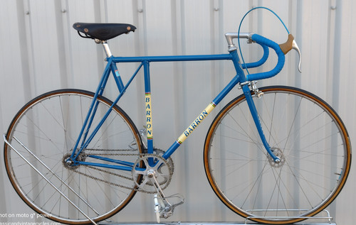 Vintage Blue Barron Flying Gate Track Pista Bicycle Twin Chainset ...