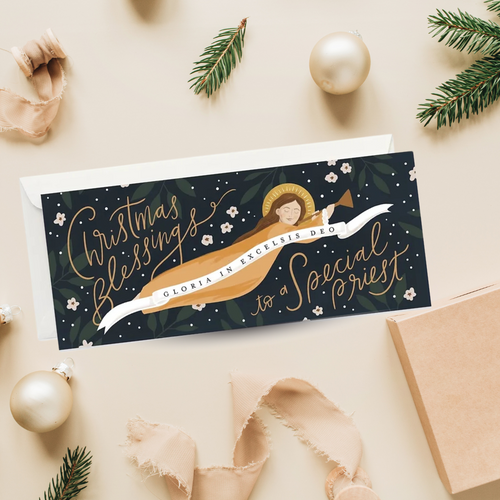 Priest Christmas Card | HisGirlSunday