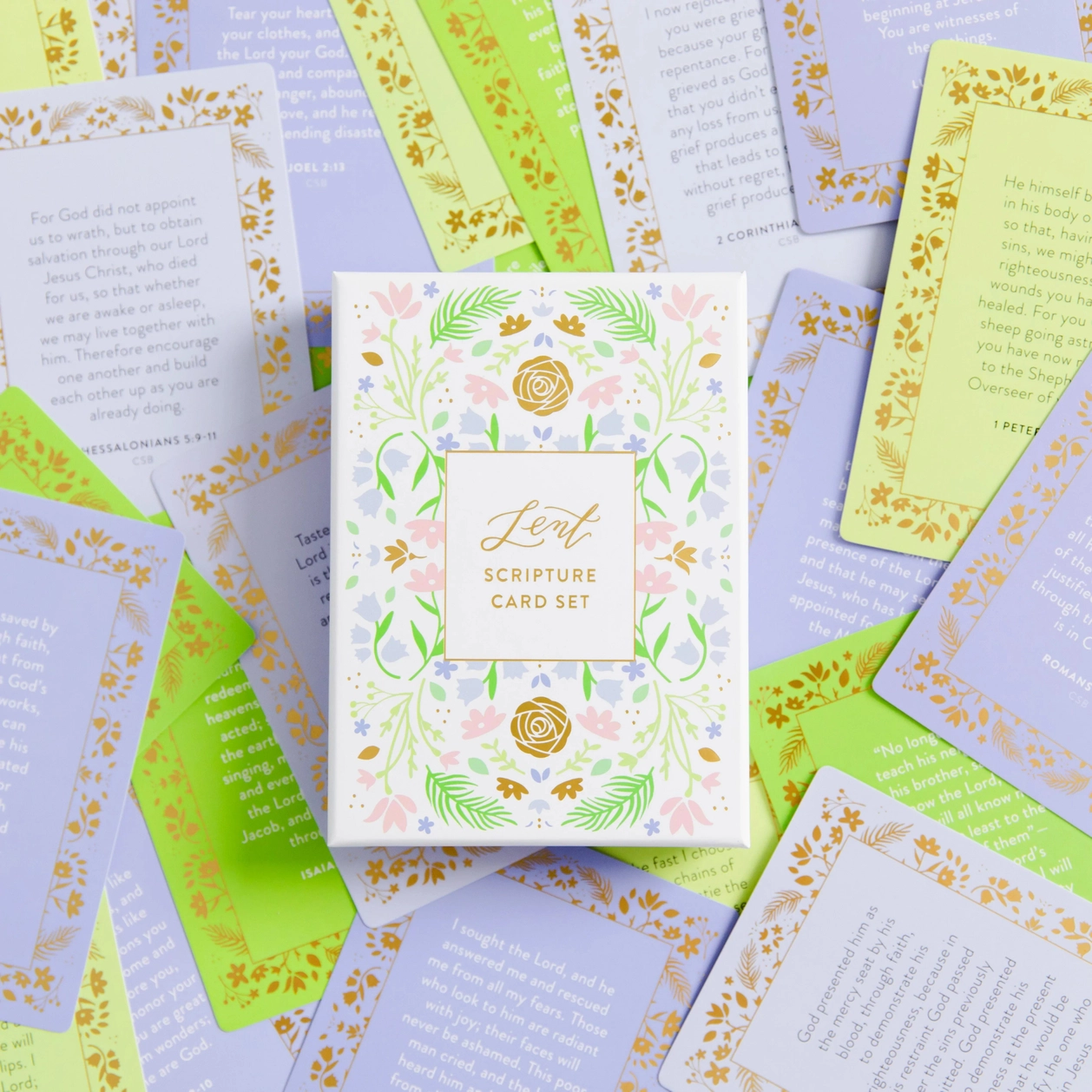 Lent Scripture Card Set | HisGirlSunday
