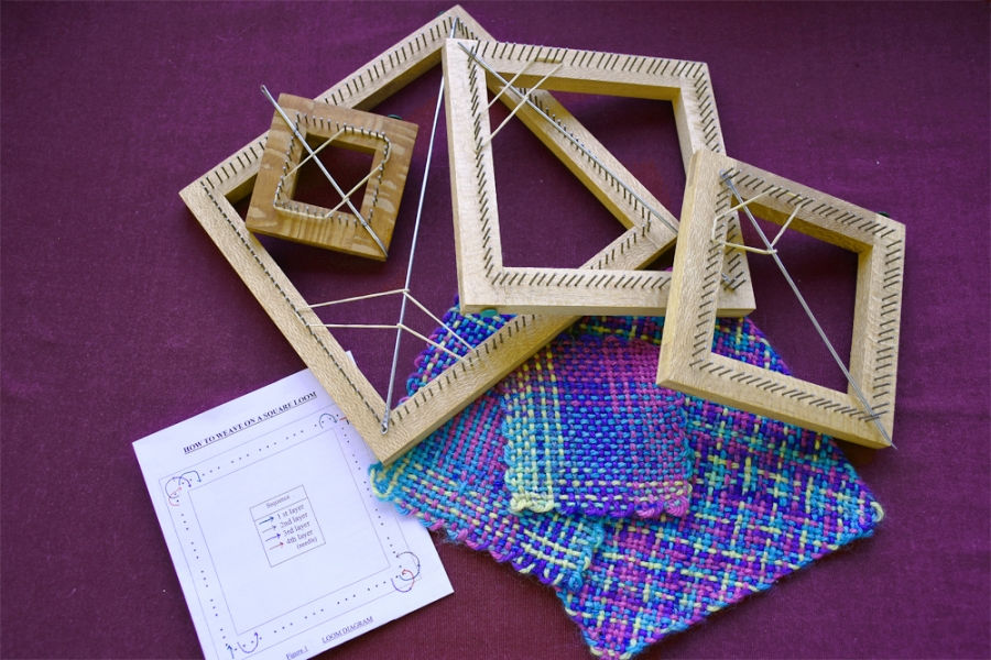 Loom Mini (Weave-it) handcrafted timber | Glenora Weaving Shop