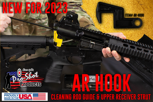 AR HOOK- CLEANING ROD GUIDE & UPPER RECEIVER STRUT | PRO-SHOT DEFENSE