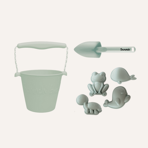 Scrunch - Beach Set | Sage Green | kidsdeworld
