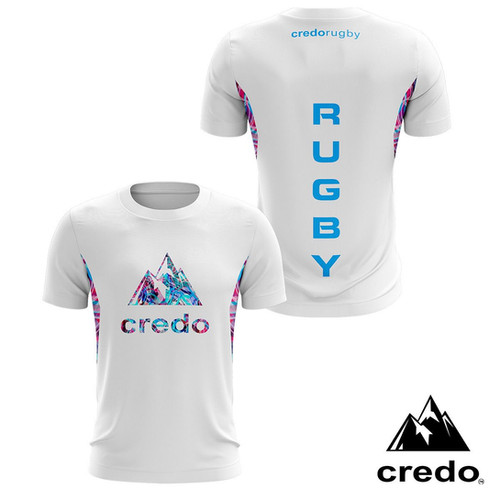 credo rugby™ PREMIUM Training Jersey - White | credo rugby