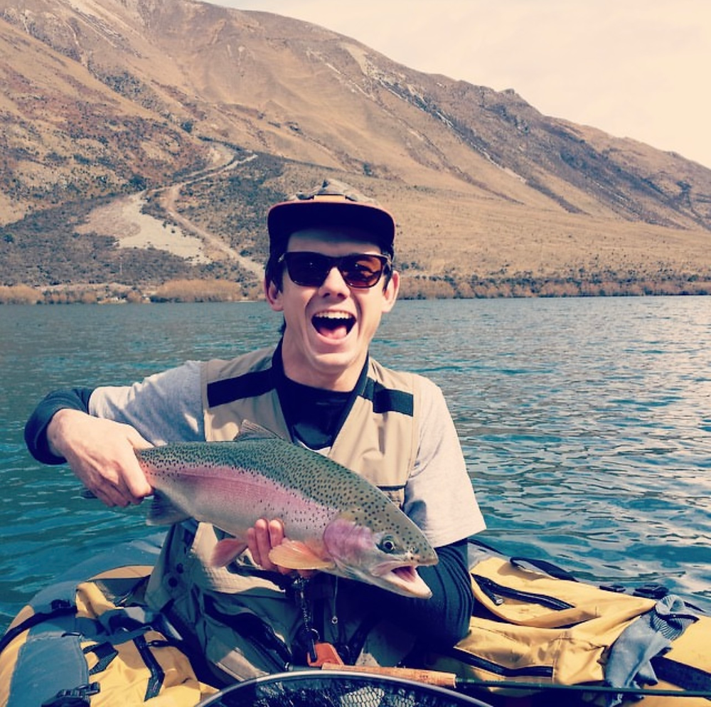 Commission Example of a New Zealand Rainbow trout from Lake Selfe.