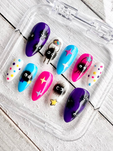 61.Sprite Joy | Happy Cute Nails