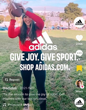 adidas TikTok Launch | Courtney Lynn Muro