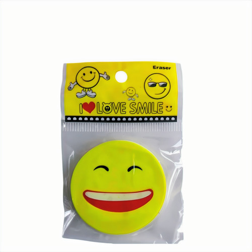 Smile Face Emoji Eraser | M'simbi
