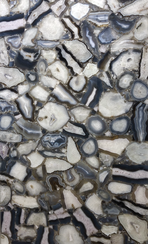 Agatona With Silver Glitter | Pomogranit-ADR