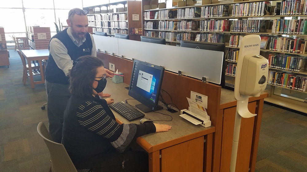 Library Adds Two New Scanners to Public Computers