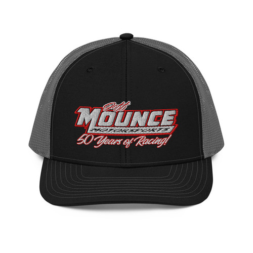Jeff Mounce Motorsports adjustable mesh back hat | DirtTrack Outfitters