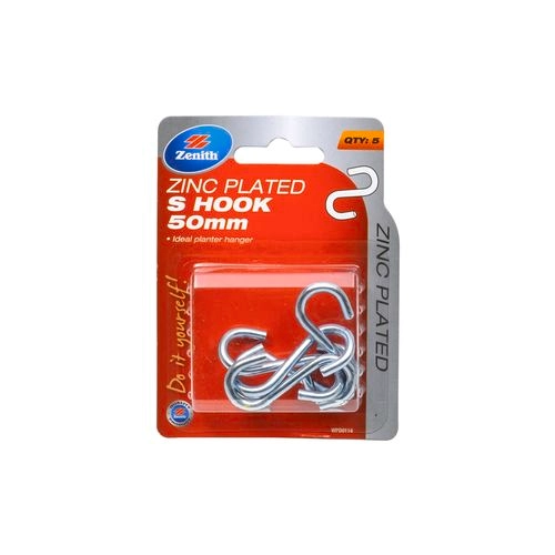 Zenith S Hooks 50mm x 5 | RiP-RAC
