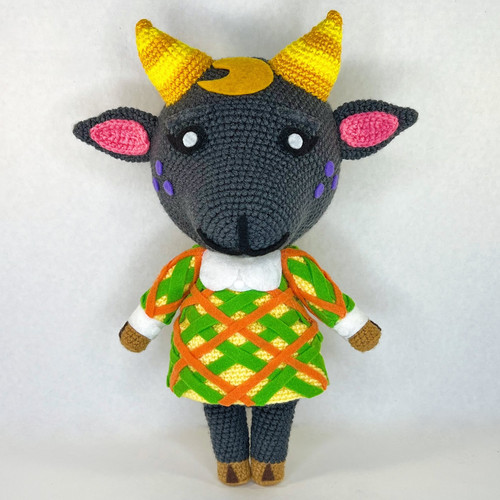 Nan Animal Crossing Amigurumi Plush Doll | Moon Bunny Crochet