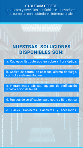 CABLECOM | Acerca de nuestra empresa