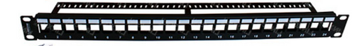 PATCH PANEL MODULAR 24 PUERTOS S/FTP KEYSTONE | Cablecom