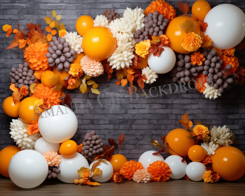 Fall Season Children Fall Backdrop | Amanda Cil Backdrops