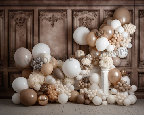 Classy Birthday Backdrop | Amanda Cil Backdrops