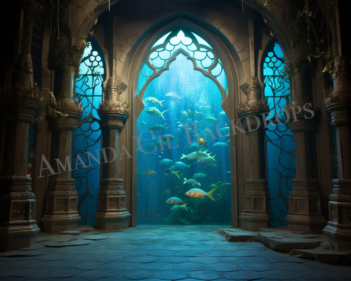 Atlantis Children Backdrop | Amanda Cil Backdrops