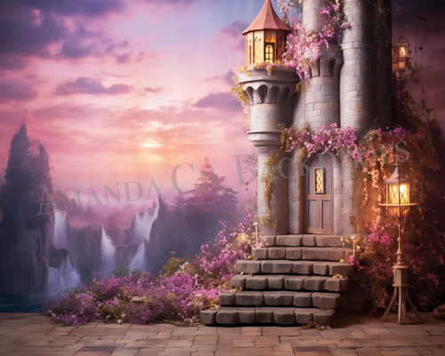 Rapunzel Inspired Backdrop | Amanda Cil Backdrops