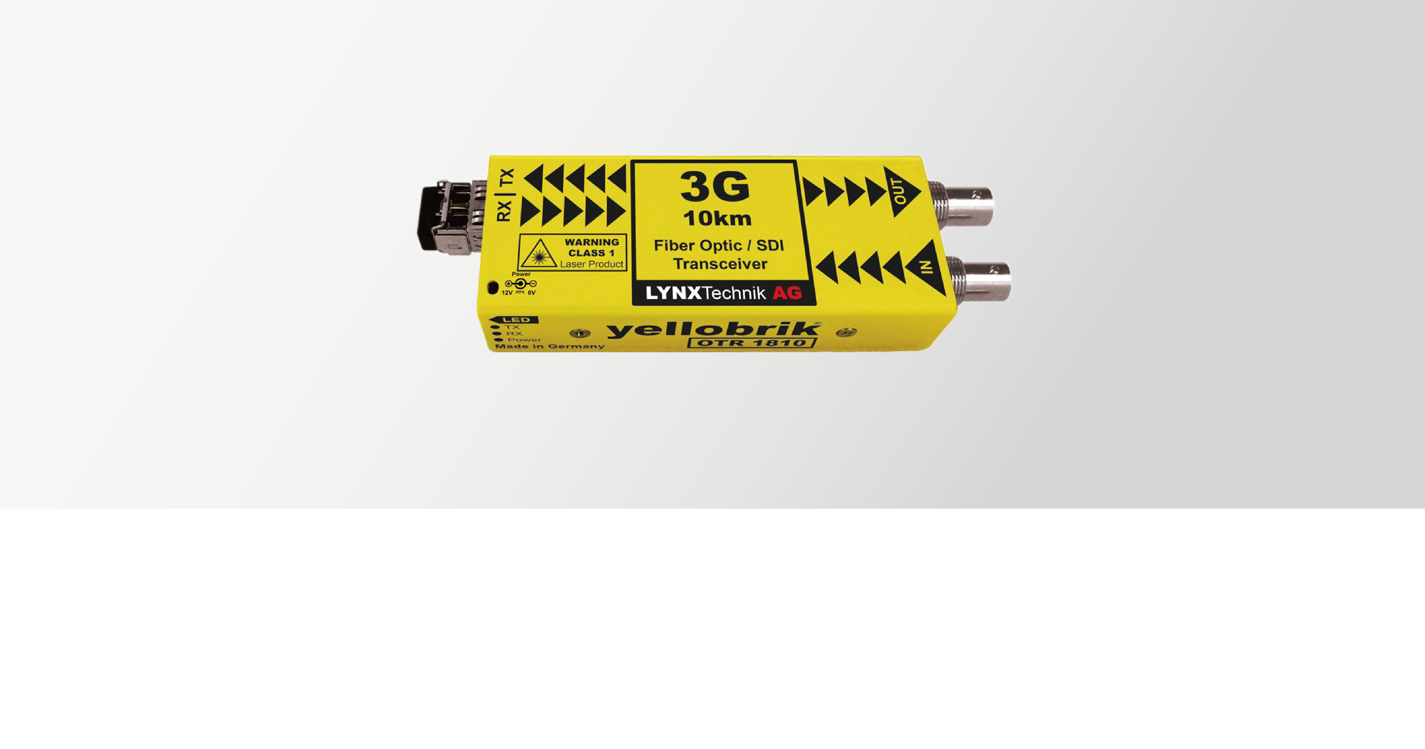 OTR 1810-13G-SDI 光ファイバー トランシーバー