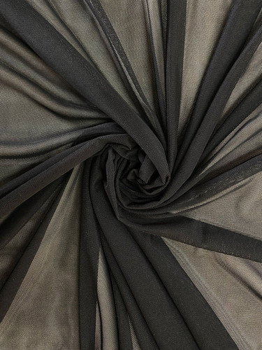 Black Power Mesh | Knighton Fabrics
