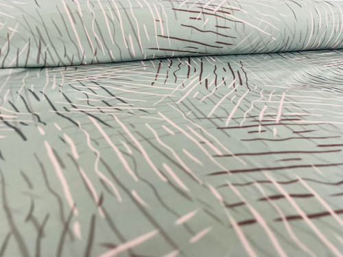 EXCLUSIVE Mint & White Lines - ITY (Interlock Twist Yarn) | Knighton ...