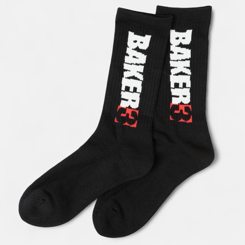 Baker 3 Sock black | GRAVITY FUKUOKA