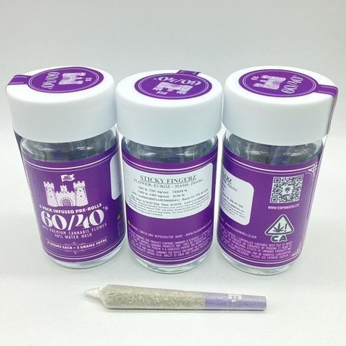 Sticky Fingerz Infused Preroll | Terp Mansion New