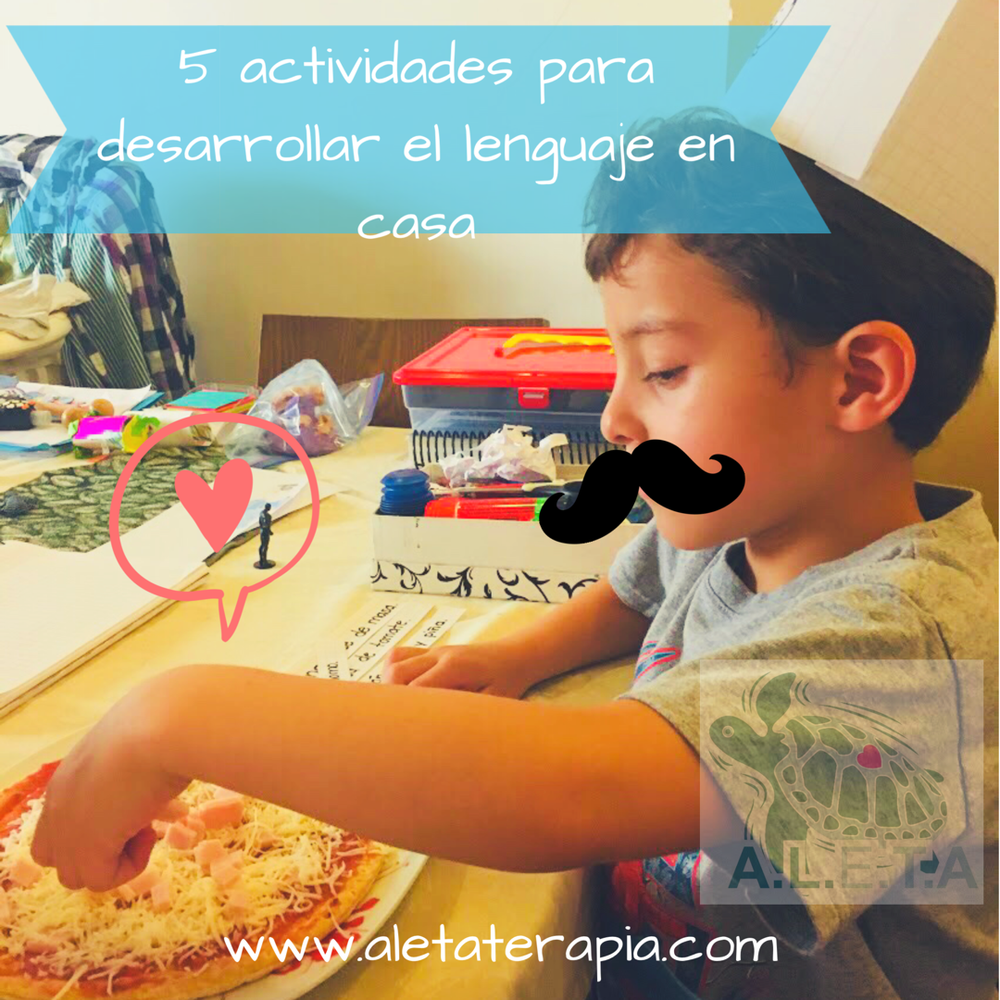 5 actividades para desarrollar el lenguaje en casa