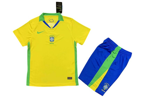 Brazil Home Kids Kit 2025 | Club Retros