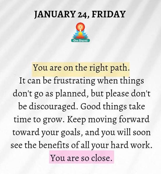 Daily Inspiring Messages: Jan 2025