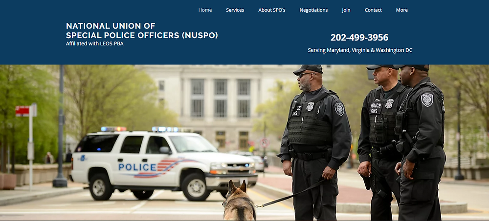 DC Security Police Security Officers Management Branch (SOMB) Information