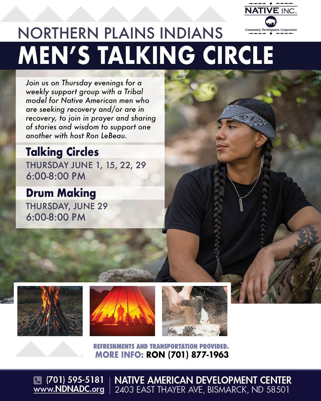 Men's Talking Circle | Native Inc.