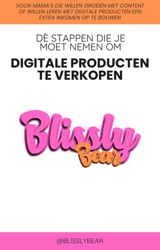 PRINTABLES MAMA'S | TIPS DIGITALE PRODUCTEN | Blissly Bear