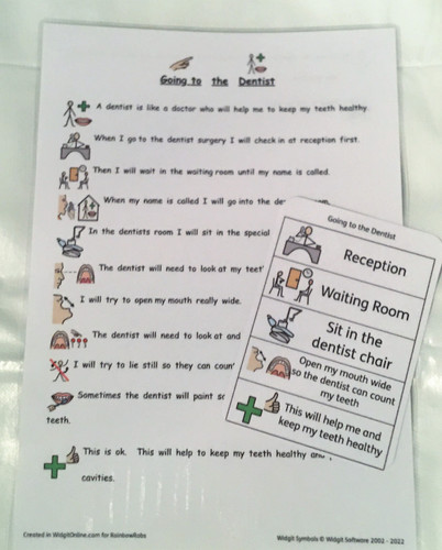 Going to the Dentist Social Story | Rainbow Robs