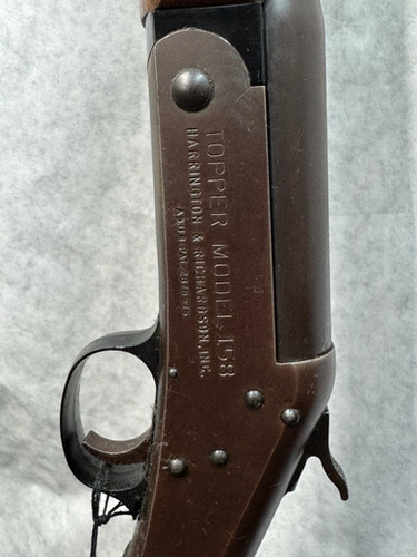 H & R Topper Model 158 20Ga Shotgun | Lynchburg Pawn Shop