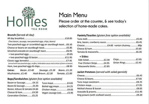 HOLLIES TEA ROOM | ParkhallGardenCentre