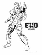 Coloring Pages | Exosquad Archive