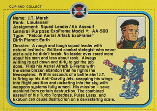 S1 JT Marsh | Exo Squad Archive