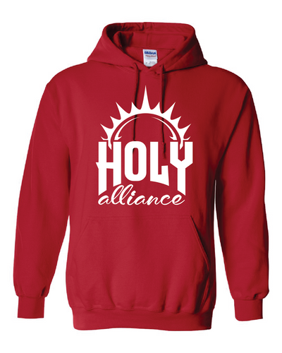 Red Holy Alliance Hoodie | Lifeline Ministries