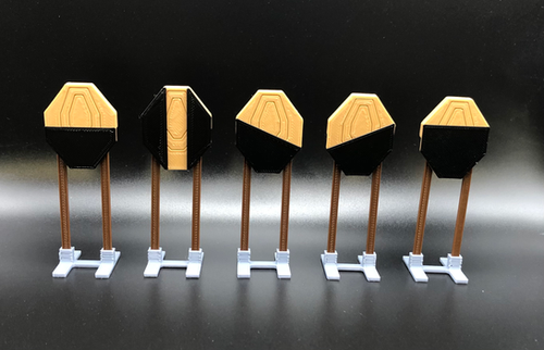 Hard Cover Target Set - IPSC | Tim's Targets, LLC