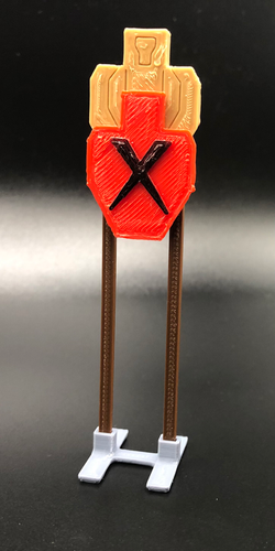 PCSL No-Shoot Brown Overlap | Tim's Targets, LLC