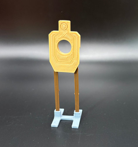 IDPA No Center Target | Tim's Targets, LLC