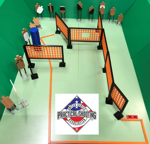 USPSA 3D Stage Design Kit | Tim's Targets, LLC