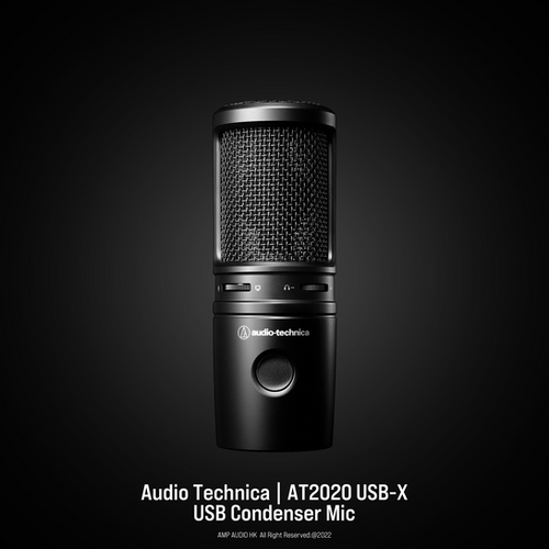 Audio Technica | AT2020 USB-x | Amp Audio HK | 香港專業錄音及音響器材專門店