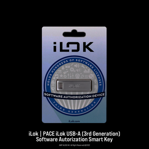 iLok | PACE iLok USB-A 3rd Generation | Amp Audio HK | 香港專業錄音及音響器材專門店